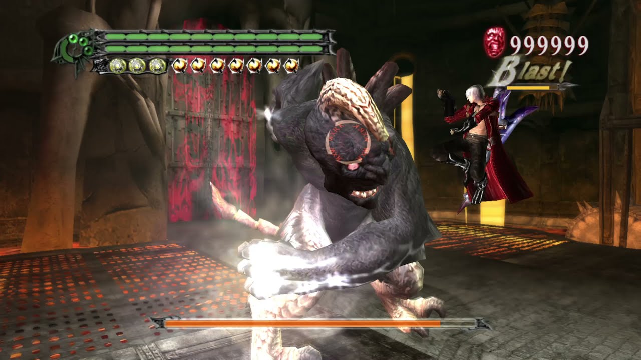 Devil May Cry 3 - Beowulf Royal Guard only (DMD) - YouTube