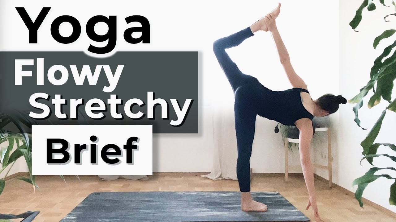 A Brief, Stretchy, Flowy Vinyasa Yoga Practice - YouTube