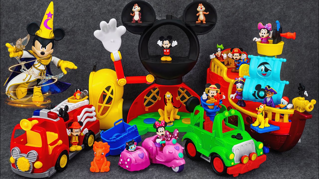 Satisfying with Unboxing Disney Minnie Mouse Toys Doctor Playset ...