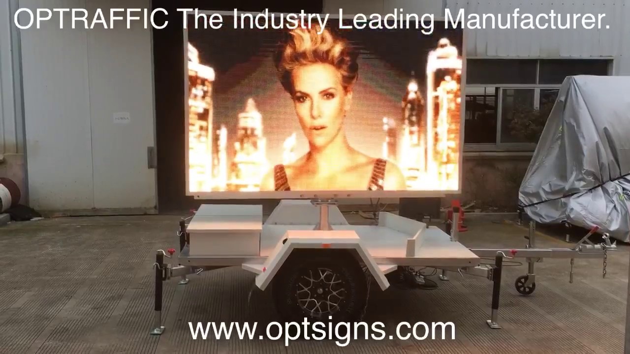 P8 RGB FULL COLOR VIDEO TRAILERS PORTABLE VMS - YouTube