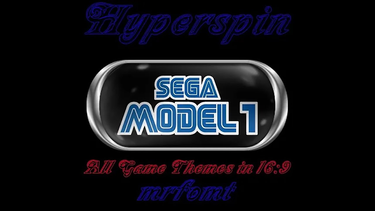 Sega Model 1 Hyperspin Pack in 16:9 + Videos Showcase - YouTube