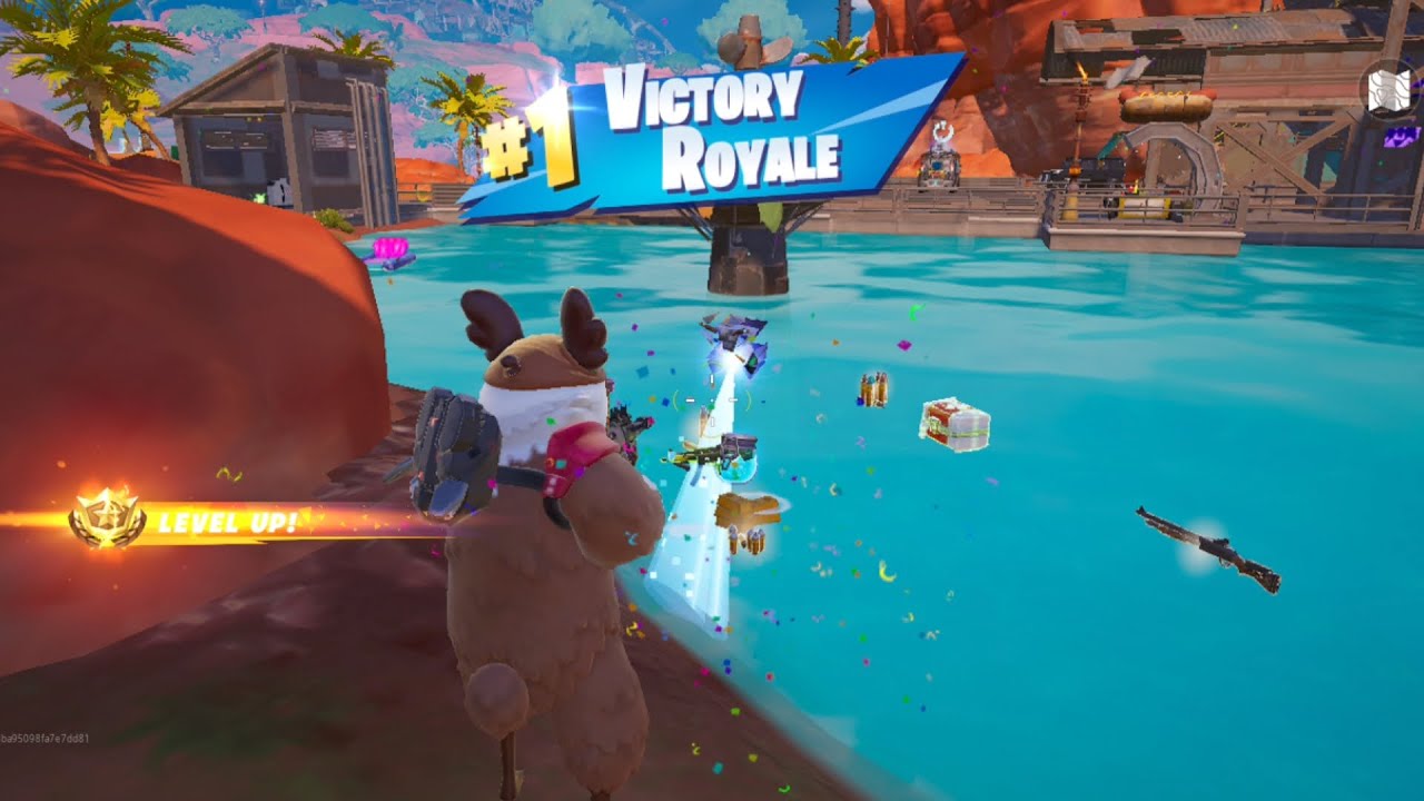 Fortnite Battle Royale Duos Victory Royale game (Chapter 5 Season 4 ...