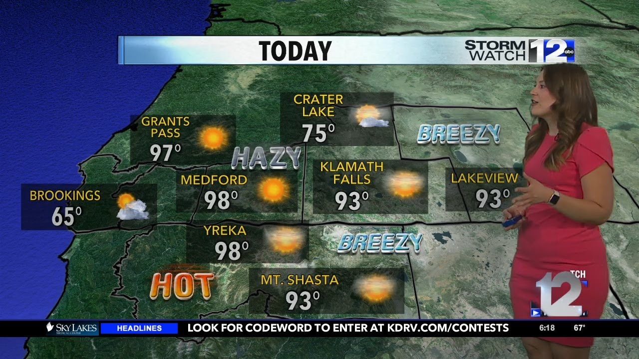Monday, August 5th Morning Weather - YouTube