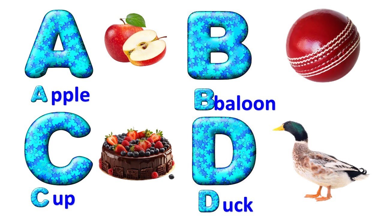 Learn Alphabetical Words For Toddlers /Preschool Learning Videos for ...