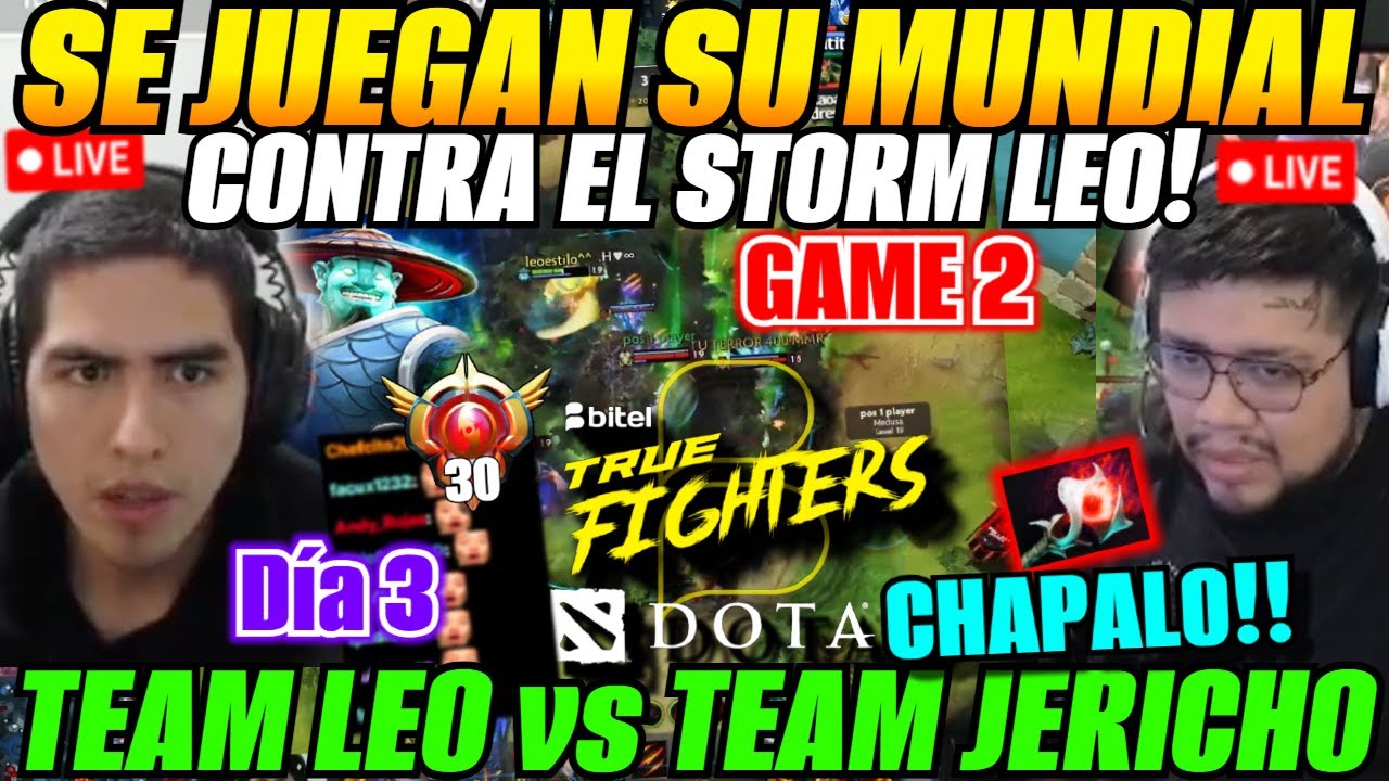 😲Leo Storm GAME 2 Team LEOSTYLE vs Team JERICHO Bo3 BITEL TRUE FIGHTERS 2025😲 - YouTube