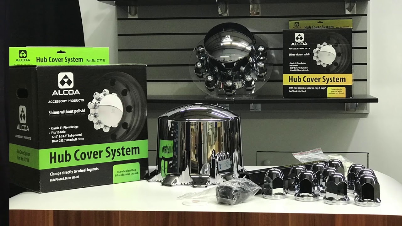 Alcoa® Wheels Multi-Piece Hub Cover System - YouTube