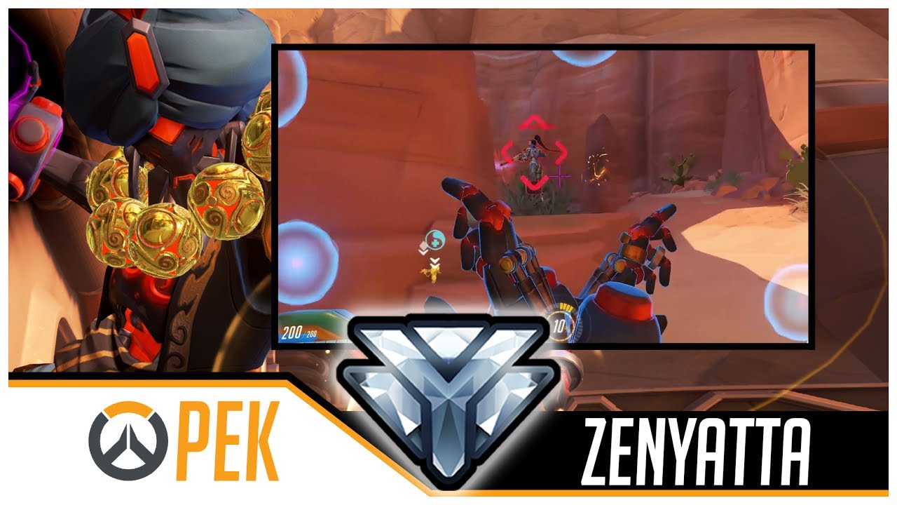 Must hold the first point at all costs! [Overwatch Ranked Zenyatta ...