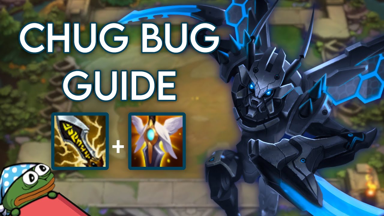 CHUG BUG - How to play reroll Kha'Zix - Set 5.5 TFT - YouTube