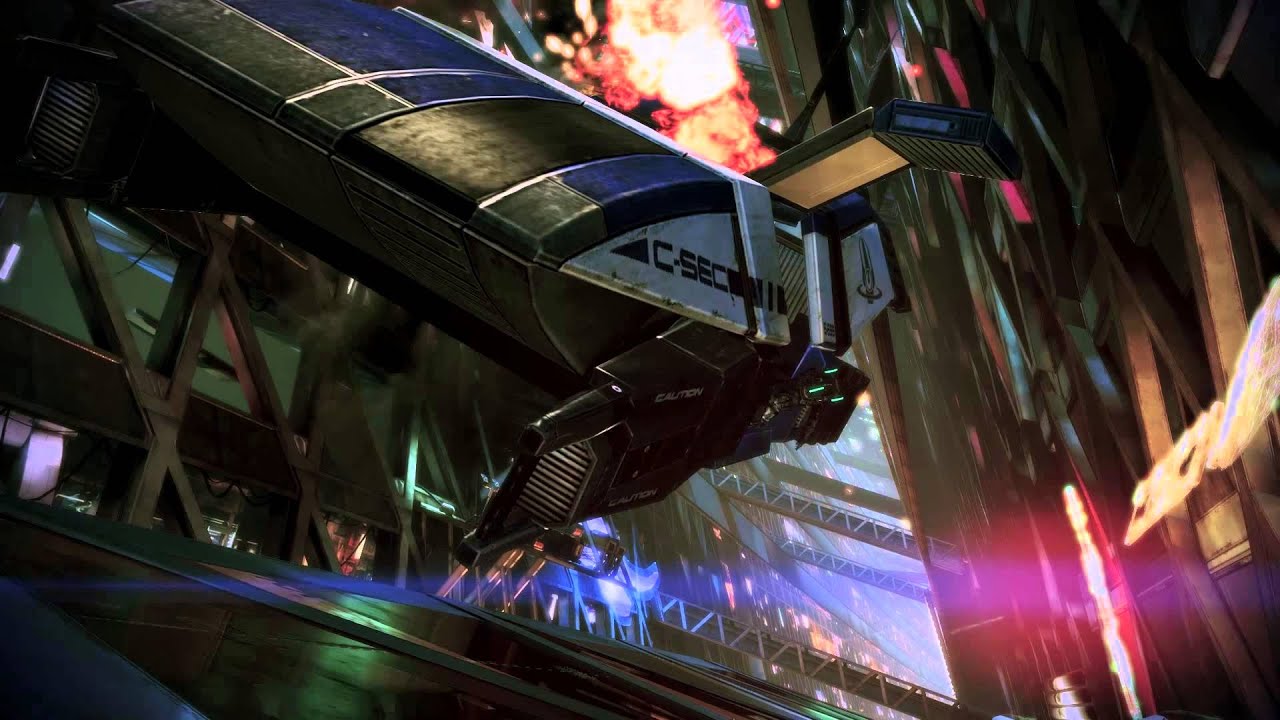 James saves the day [Citadel DLC] | Mass Effect 3 - YouTube