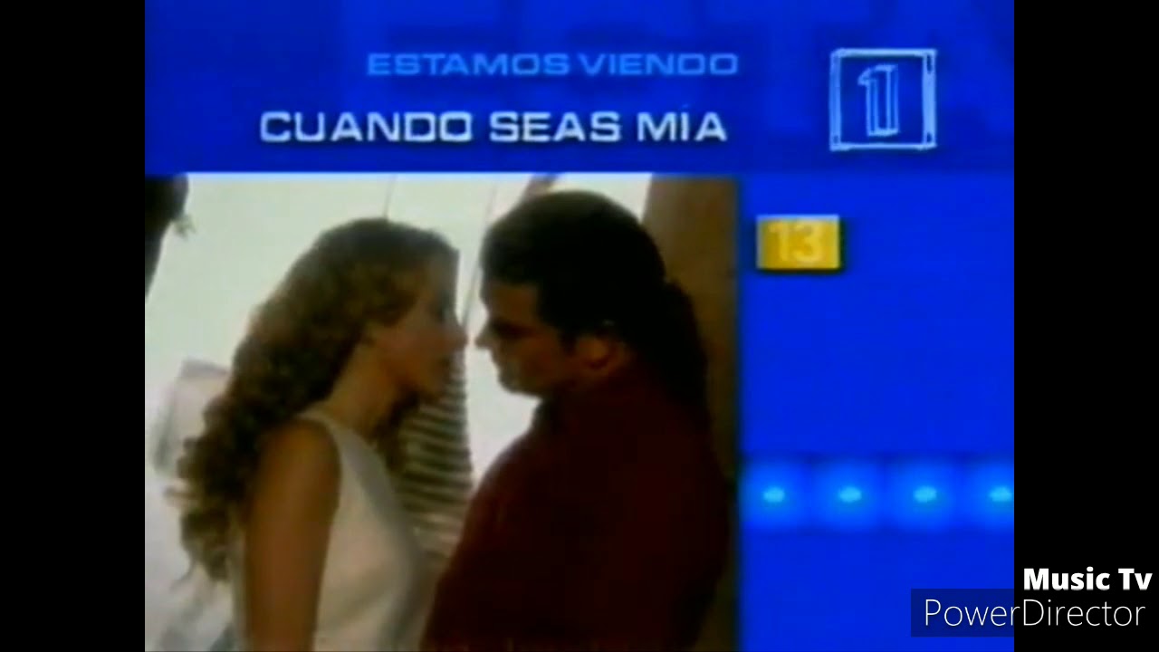 Cortinilla Tve1 Cuando seas mia - YouTube Music