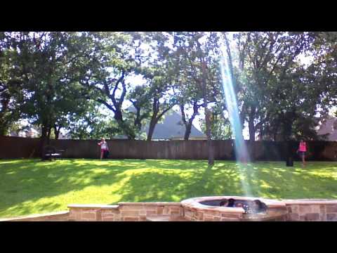 Hot women playing Frisbee golf
