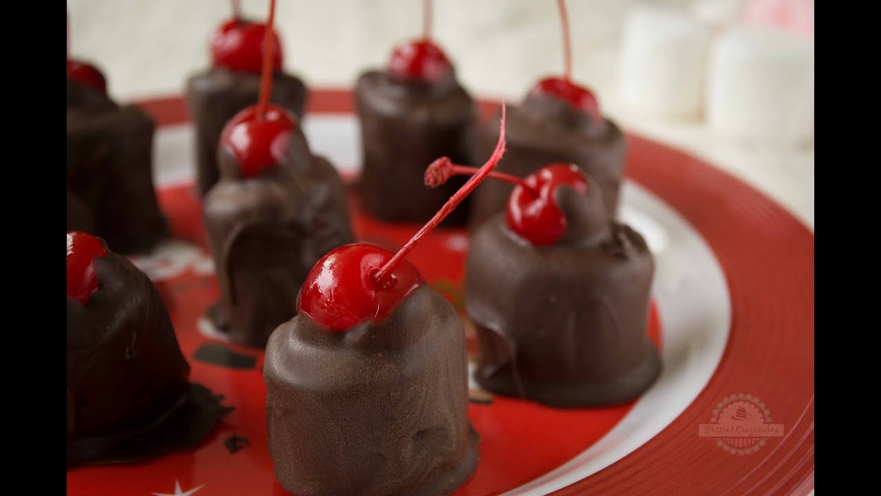 Bombones de Malvaviscos o Nubes o Marshmallow - Postre Rápido - YouTube