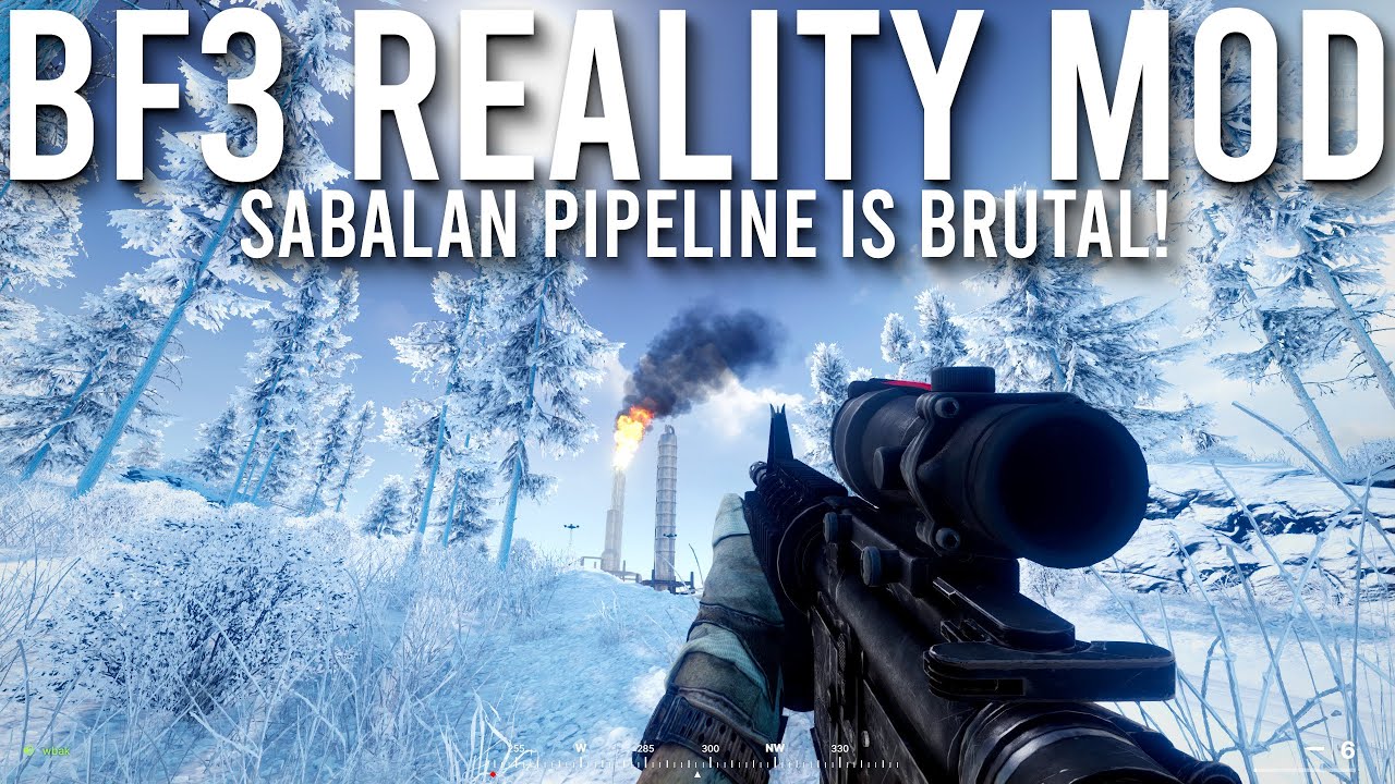 Sabalan Pipeline Is Brutal In BF3 Reality Mod - YouTube