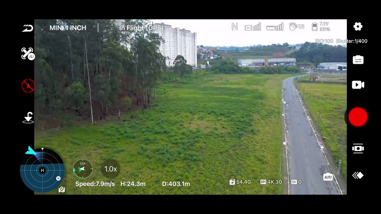 Hubsan Mini 1 Inch GPS v.2 inch - YouTube