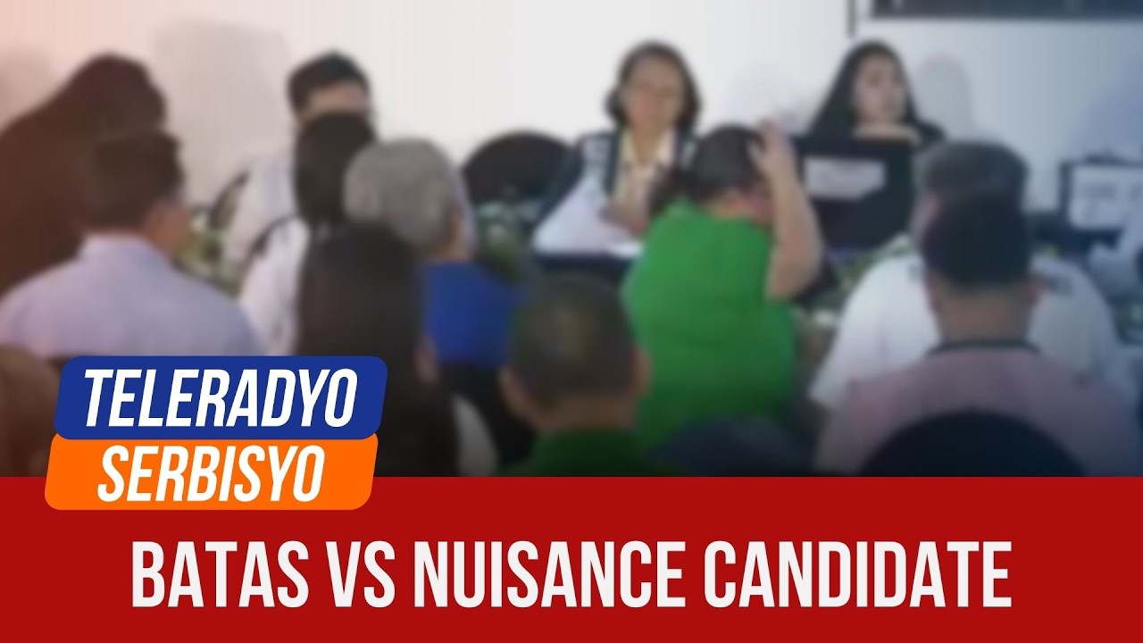 COMELEC pushes bill vs nuisance candidate | Headline sa Hapon (26 ...