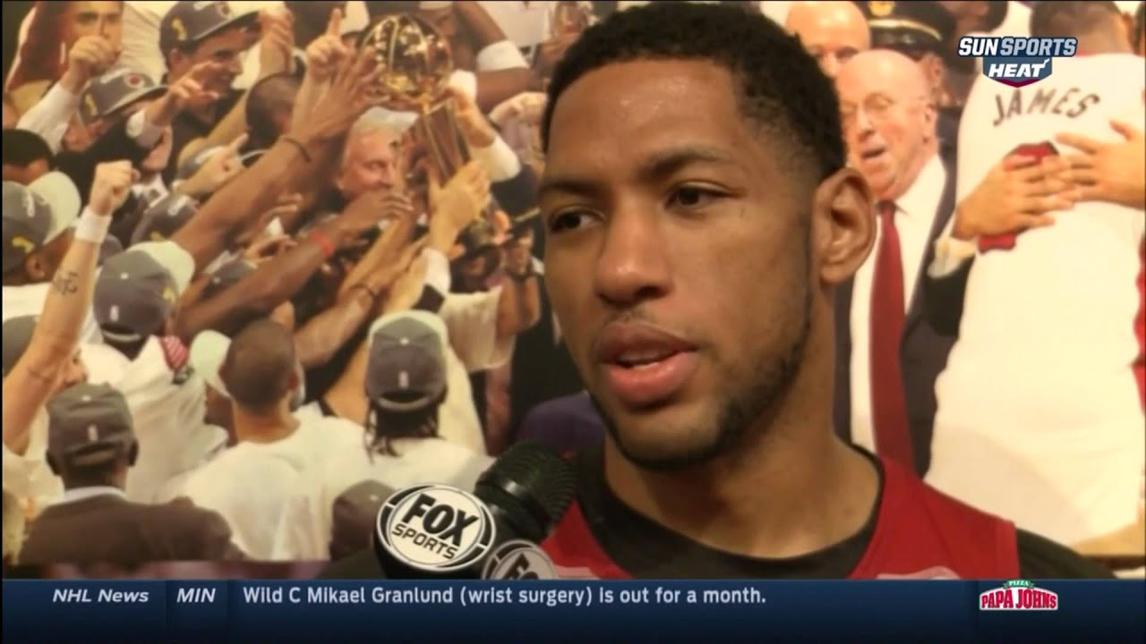 December 29, 2014 - Sunsports - Miami Heat's Danny Granger Talks about ...