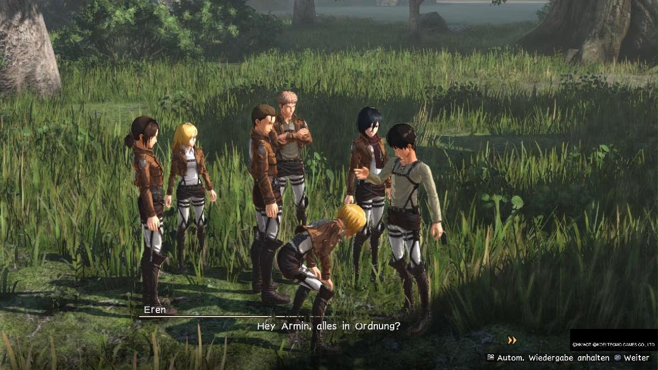 Freizeit mit meinen Kameraden | Attack on Titan 2 Final Battle #10 ...