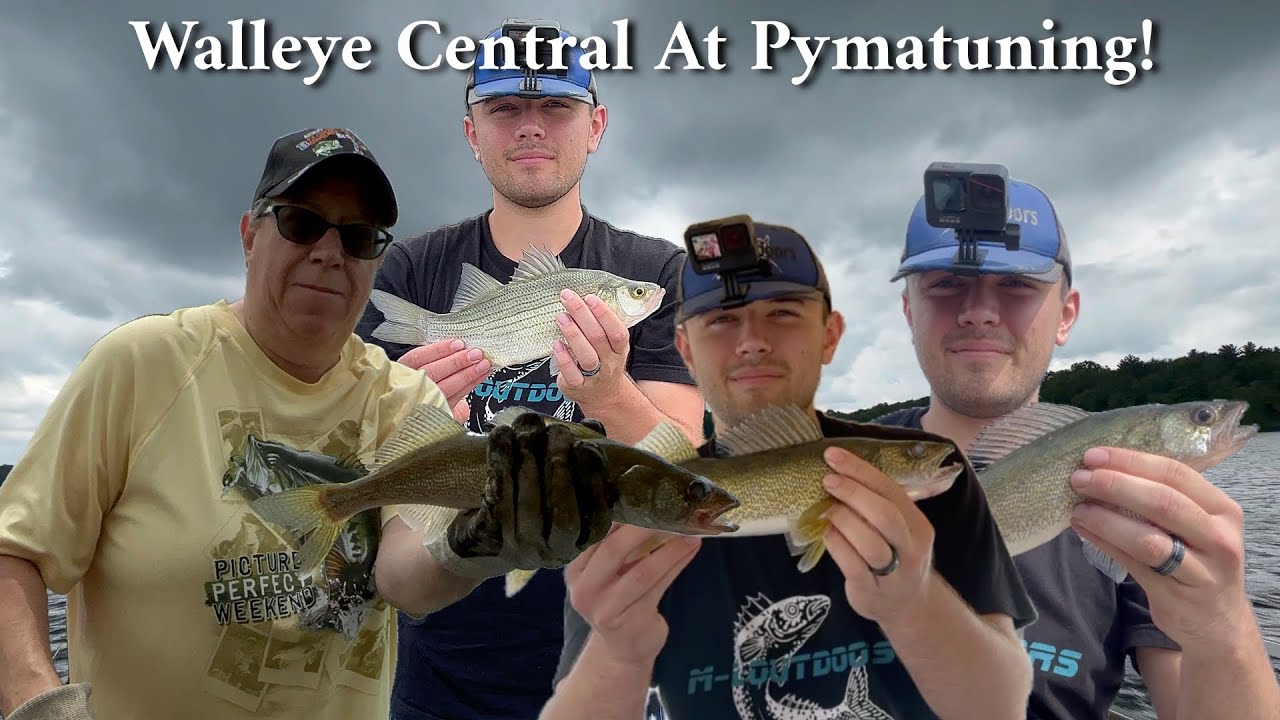 Using Flickershad For Walleye Before A Huge Rainstorm! - Pymatuning ...