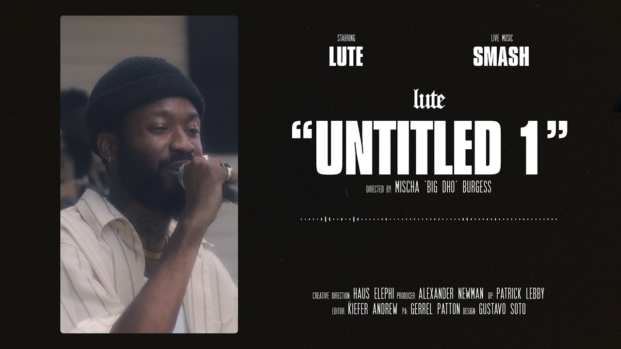 Lute - Untitled 1 (Luthers Freestyle) [Official Live Peformance] - YouTube