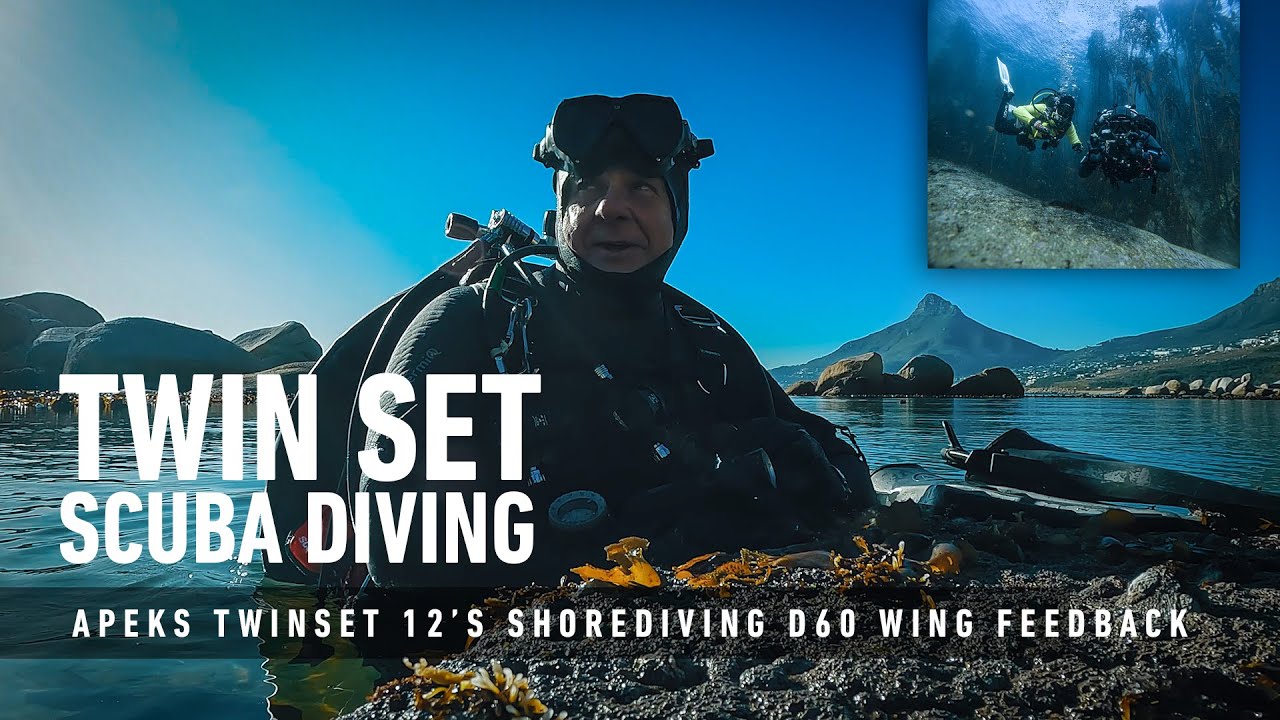 Apeks Twin Set Scuba Diving with 12lt. Tek 3 WTX D60 BC Wing feedback ...