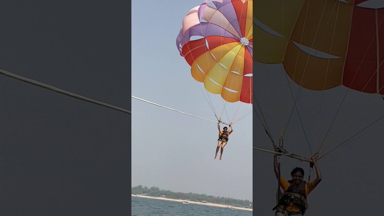 Best Parasailing experience in GOA ️A must to do activity in GOA - YouTube