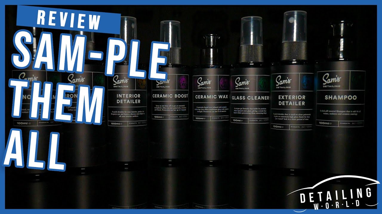 Sam's Detailing Sample Kit - Unboxing and Review - YouTube