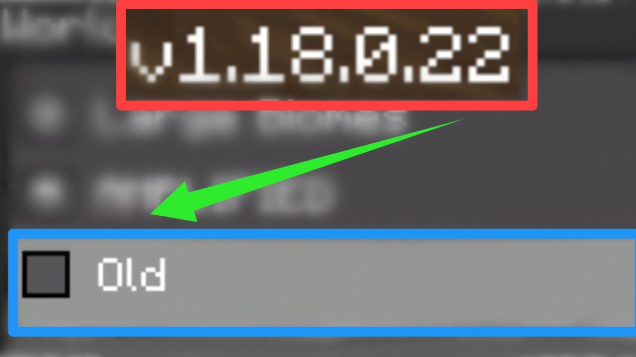 How to get old world type button in 1.18+ without downgrading Minecraft ...