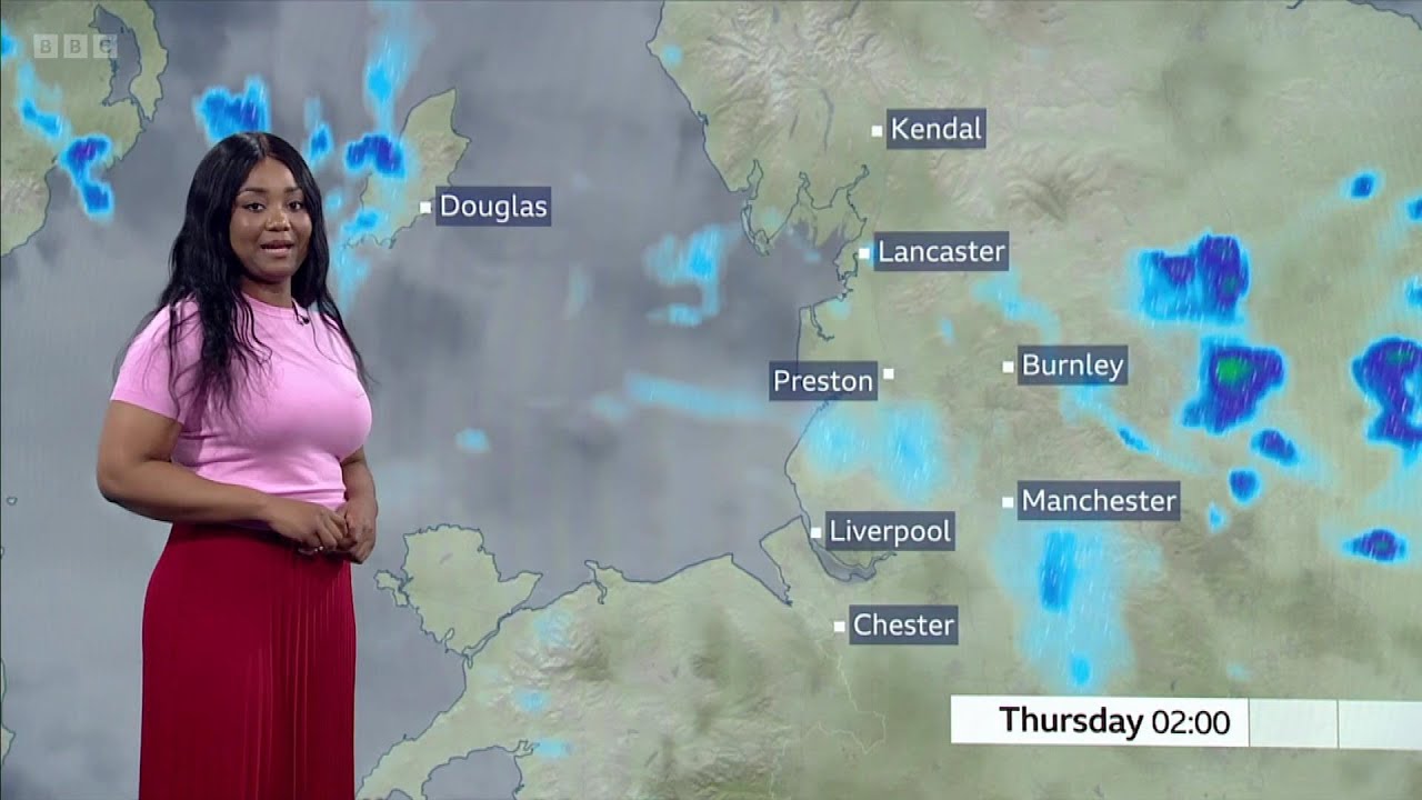Emmanuelle Lhoni - North West Tonight Weather 10Jul2024 - YouTube