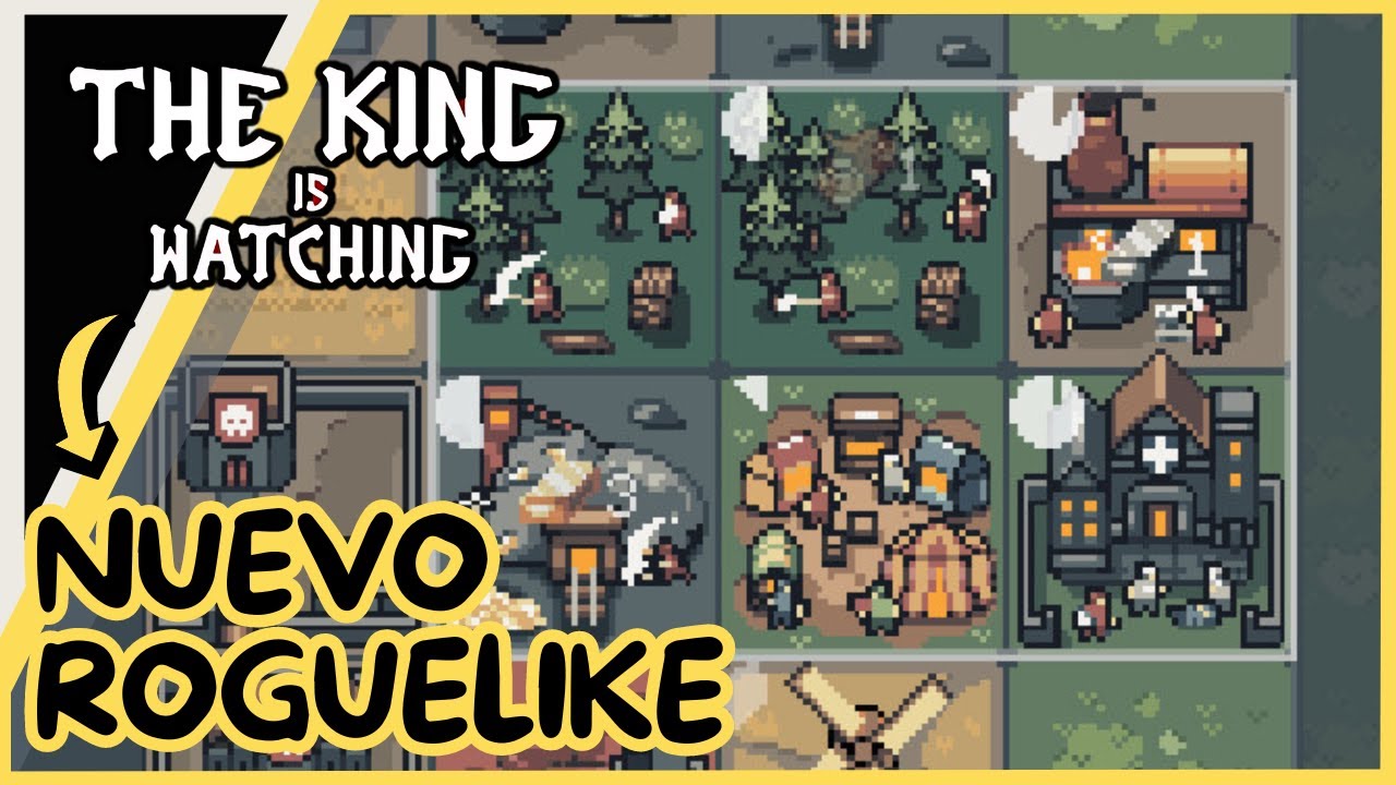 ROGUELIKE DE MINI GESTION BASE Y DEFENSA OLEADAS | The King is Watching ...