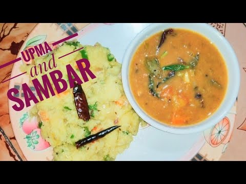 Upma and Sambar Recipe Video - YouTube
