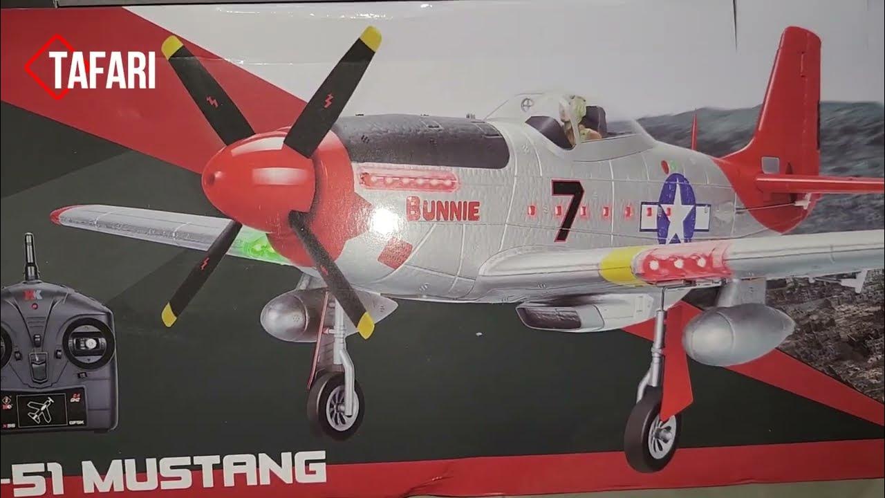 P 51 Mustang XK A280 RTF warbird plane - Unboxing - YouTube