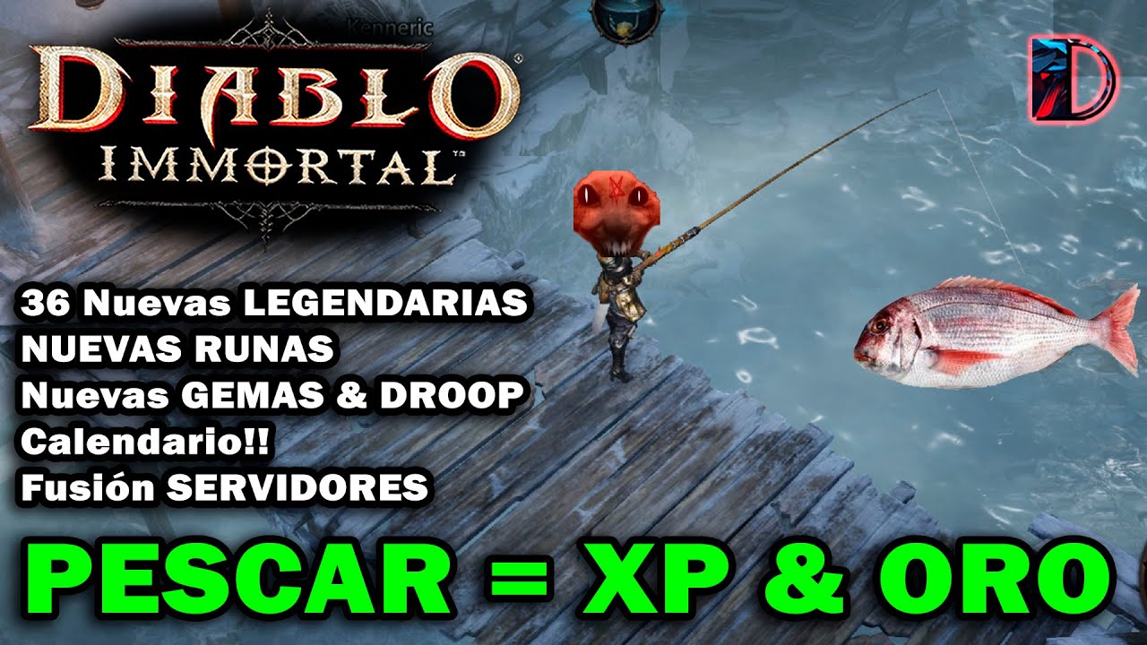 PESCA en Diablo Immortal MUCHOS CAMBIOS! - YouTube