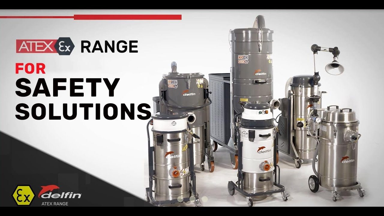 Atex Certified Industrial Vacuum Cleaners | Wide ATEX Range - YouTube