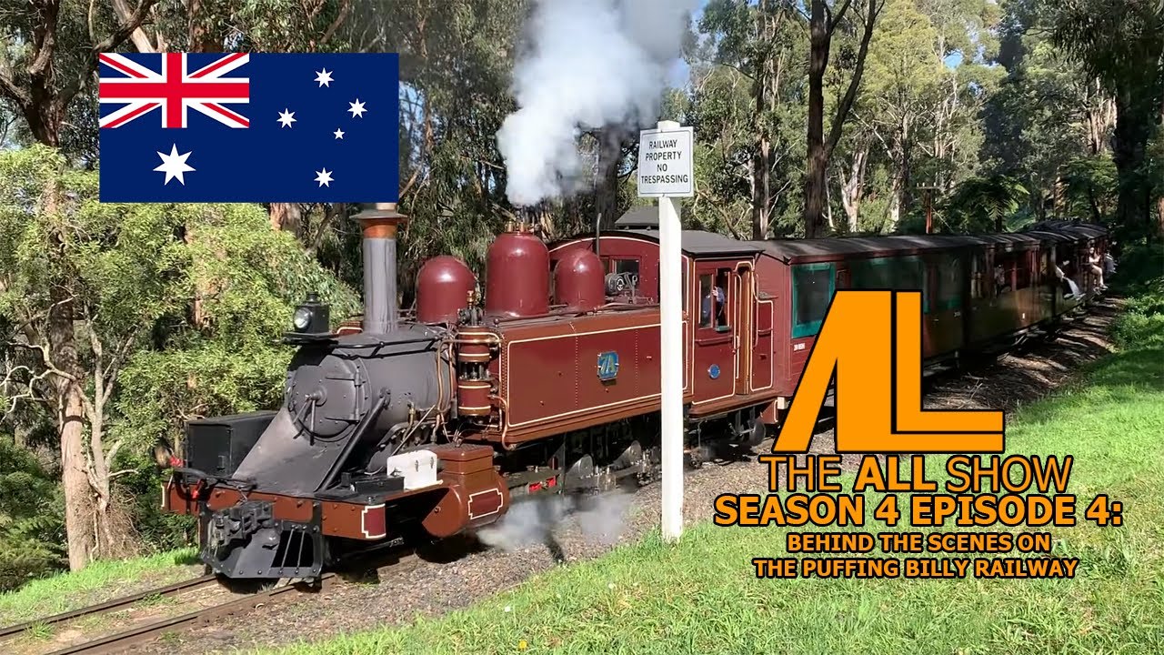 BEHIND THE SCENES ON THE PUFFING BILLY RAILWAY | The ALL Show Season 4 ...