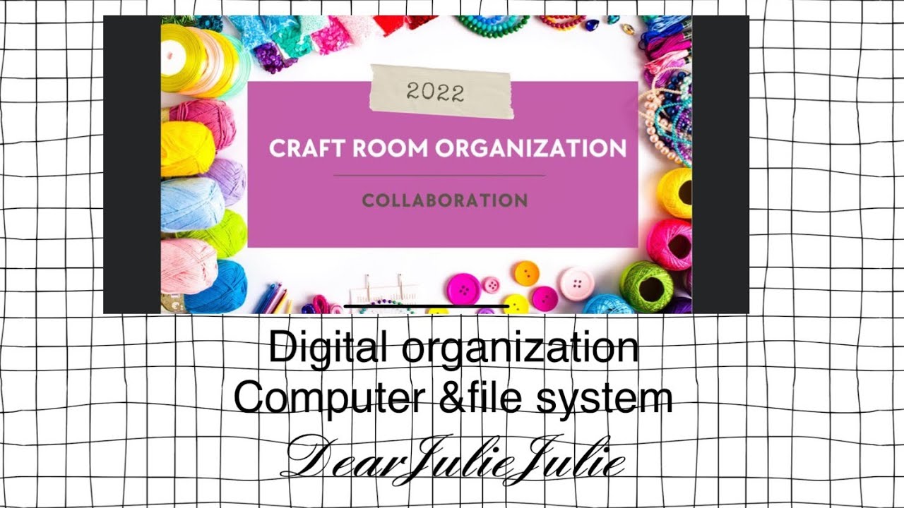 Digital organization on computer & printed file system #LGO2022 - YouTube