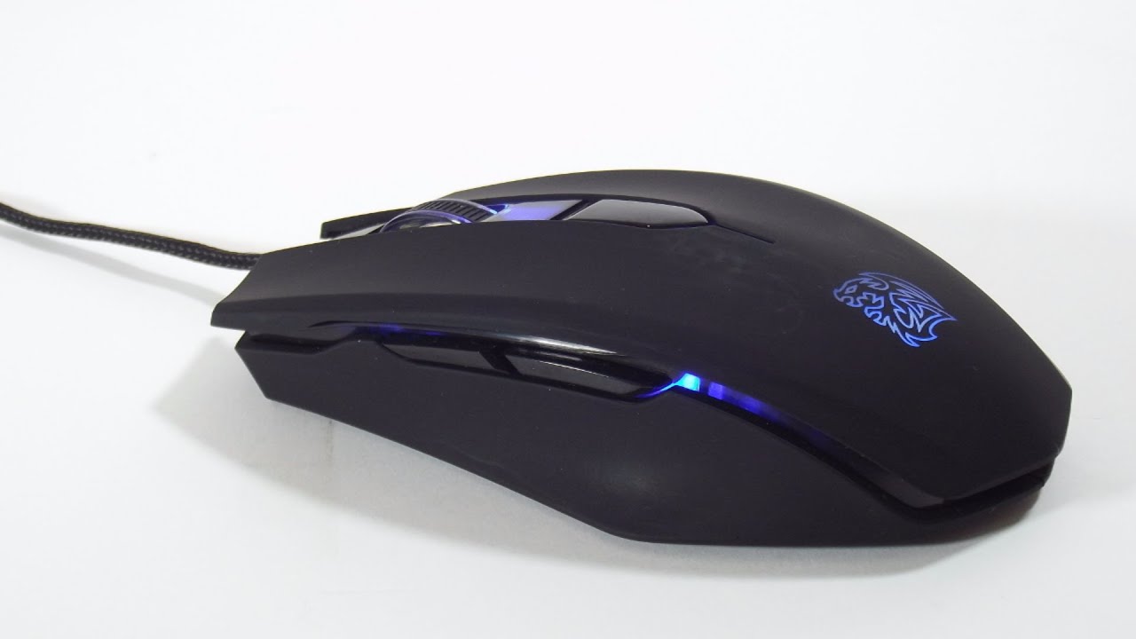 Tt eSPORTS Talon Blu Gaming Mouse Unboxing - YouTube