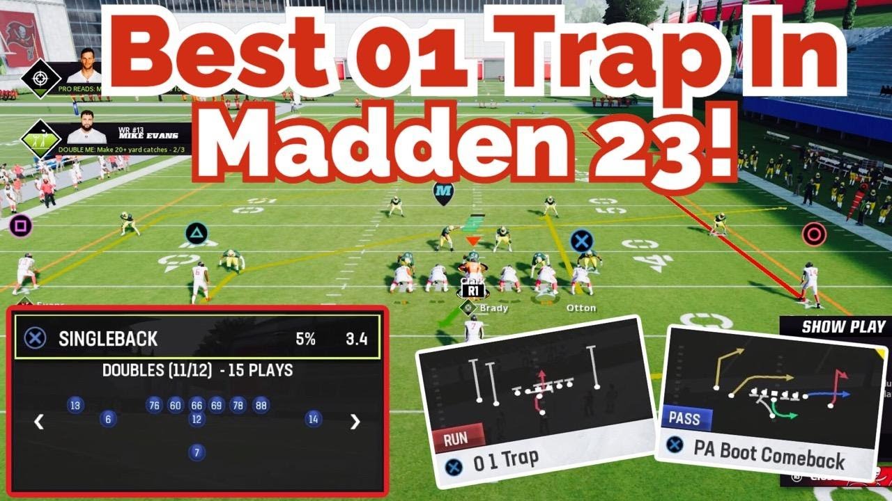 This Formation Has The BEST 01 Trap In Madden 23! | Singleback Doubles Mini Scheme | - YouTube