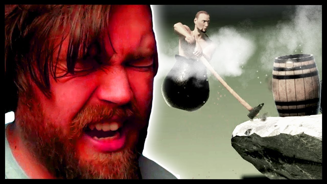 THIS GAME = RAGE | Getting Over It With Bennett Foddy - Gameplay Funny ...