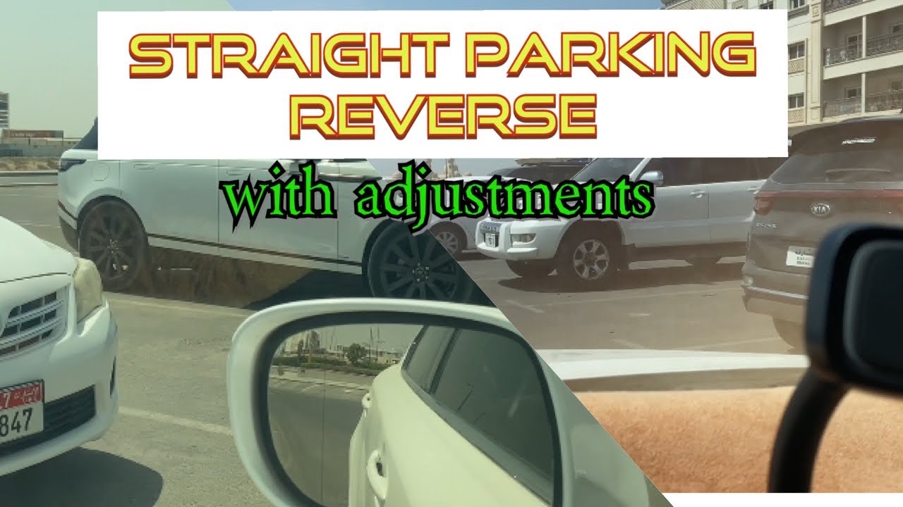 How to park your car REVERSE WAY 45 degree on straight parking both in ...