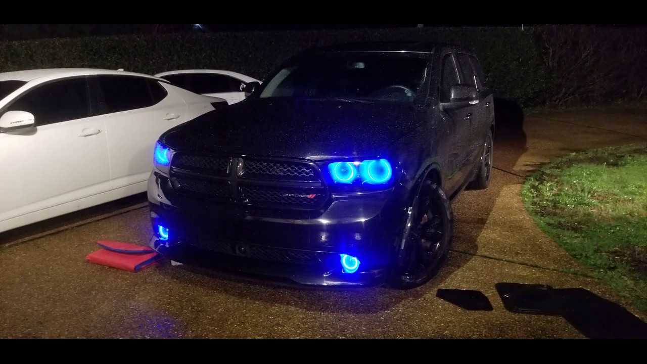11-13 Durango Fog Light Housing Removal - YouTube