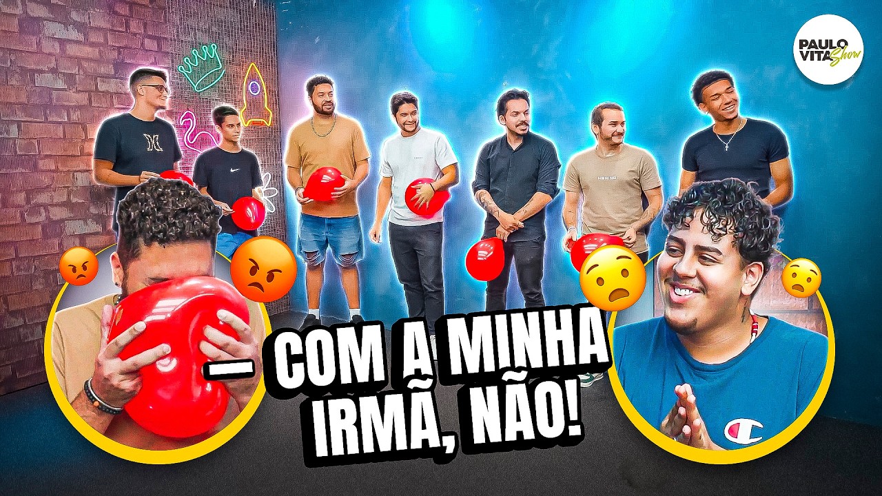 IRMÃOS furam o balão e escolhem DATE DAS IRMÃS - YouTube