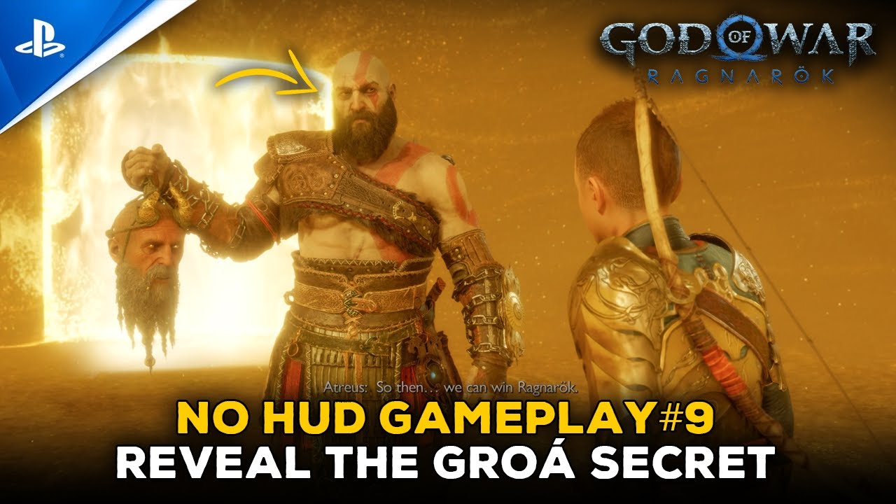 God of War: Ragnarok - Kratos, Atreus & Tyr Reveal The Groá Secret (No ...