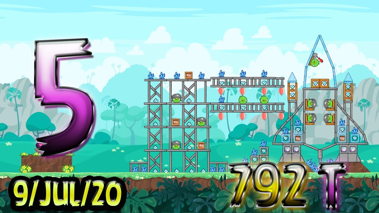 Angry Birds Friends Level 5 Tournament 792 Highscore POWER-UP ...