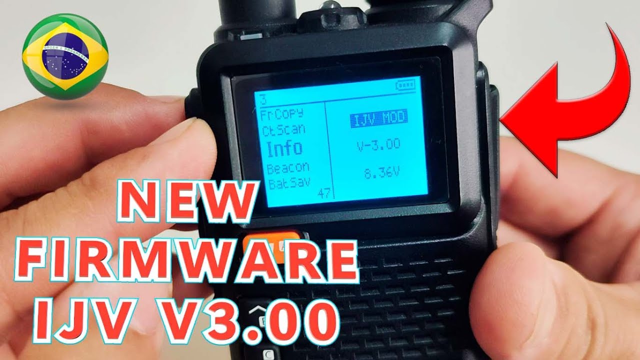 IJV V3.00 - QUANSHENG K-5 OU 5R PLUS - NOVA ATUALIZAÇÃO FIRMWARE ...