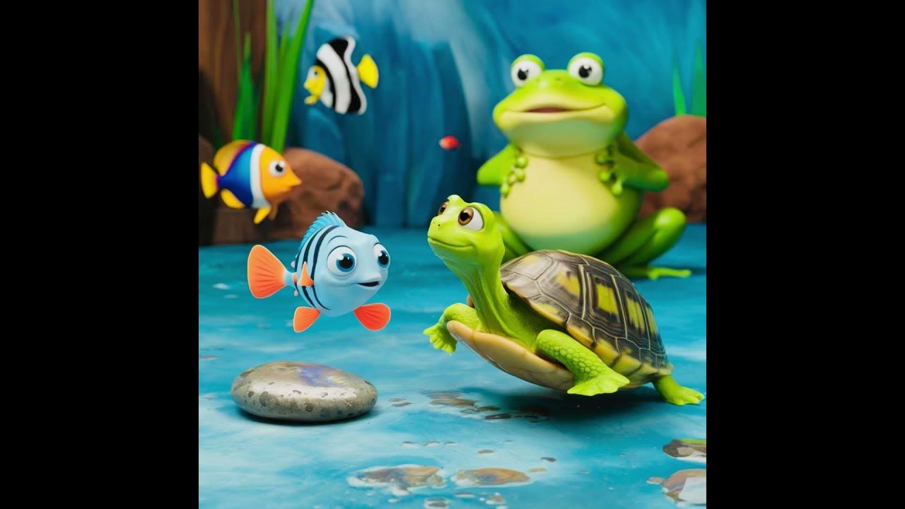 Fish story “The brave little fish” - YouTube