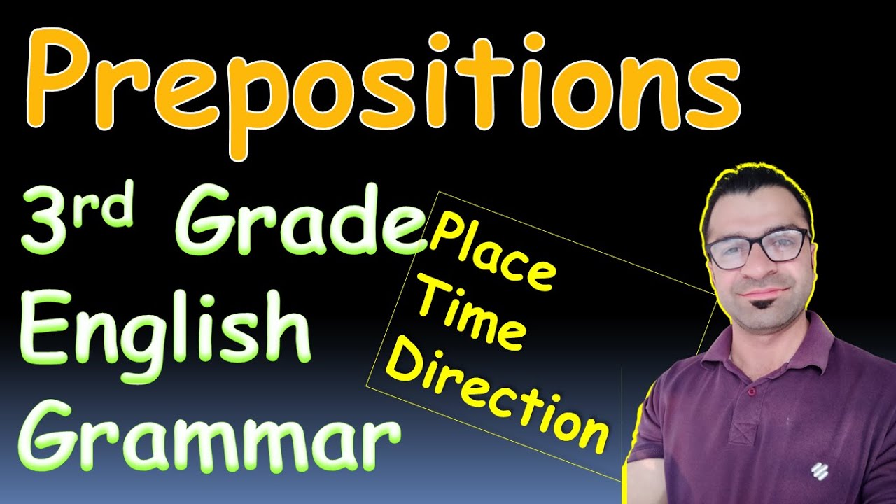 Preposition 3rd class English Grammar/Bharat-Vikas Classes - YouTube