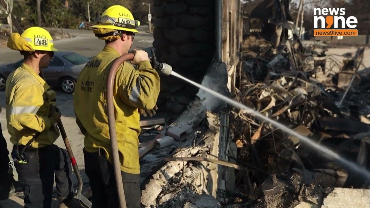 Eaton Fire: A Scene of Devastation | California Wildfire | Los Angeles Wildfire | News9 - YouTube