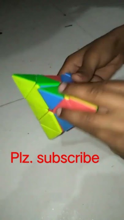 pyraminx cube solving tricks #Siddharth cuber king - YouTube