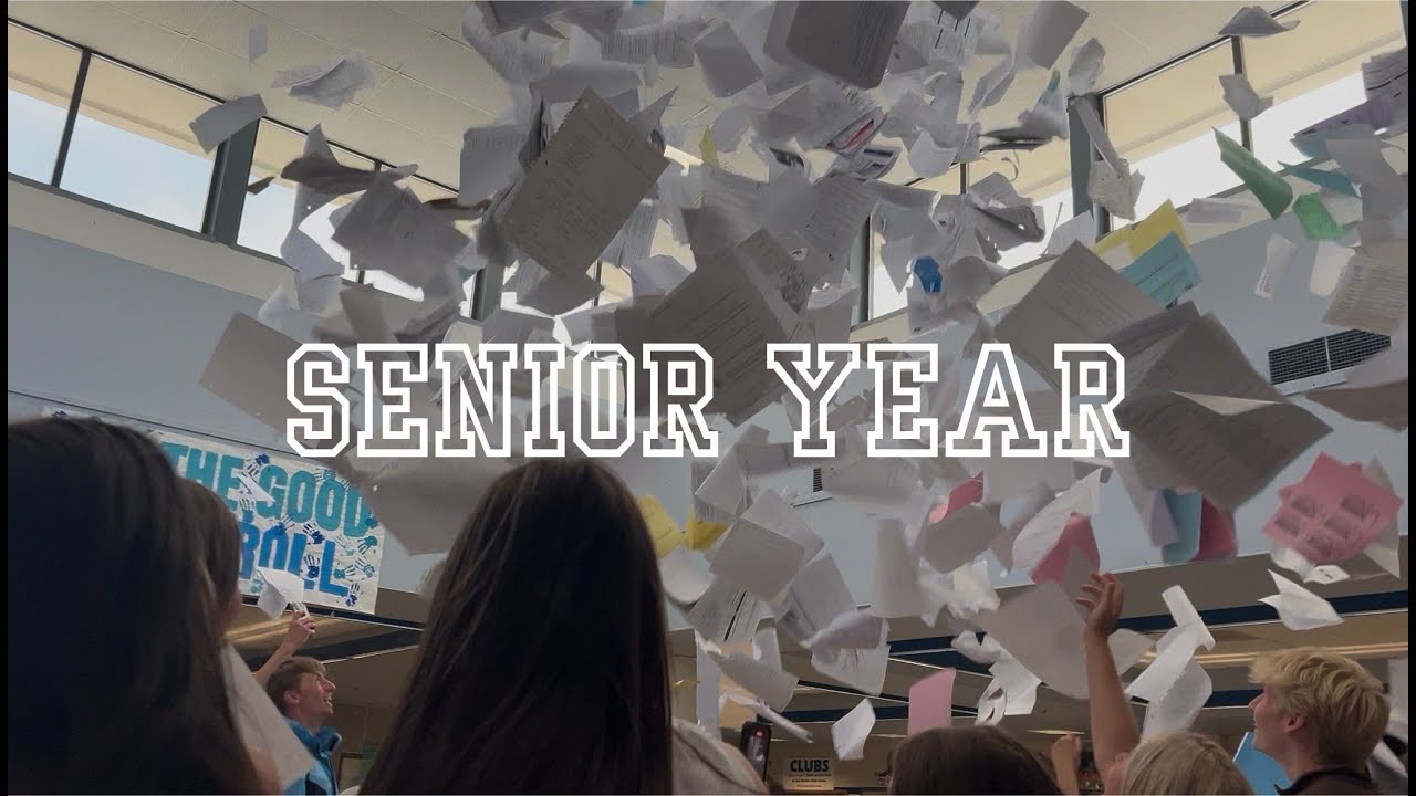 25 | senior year vlog - YouTube