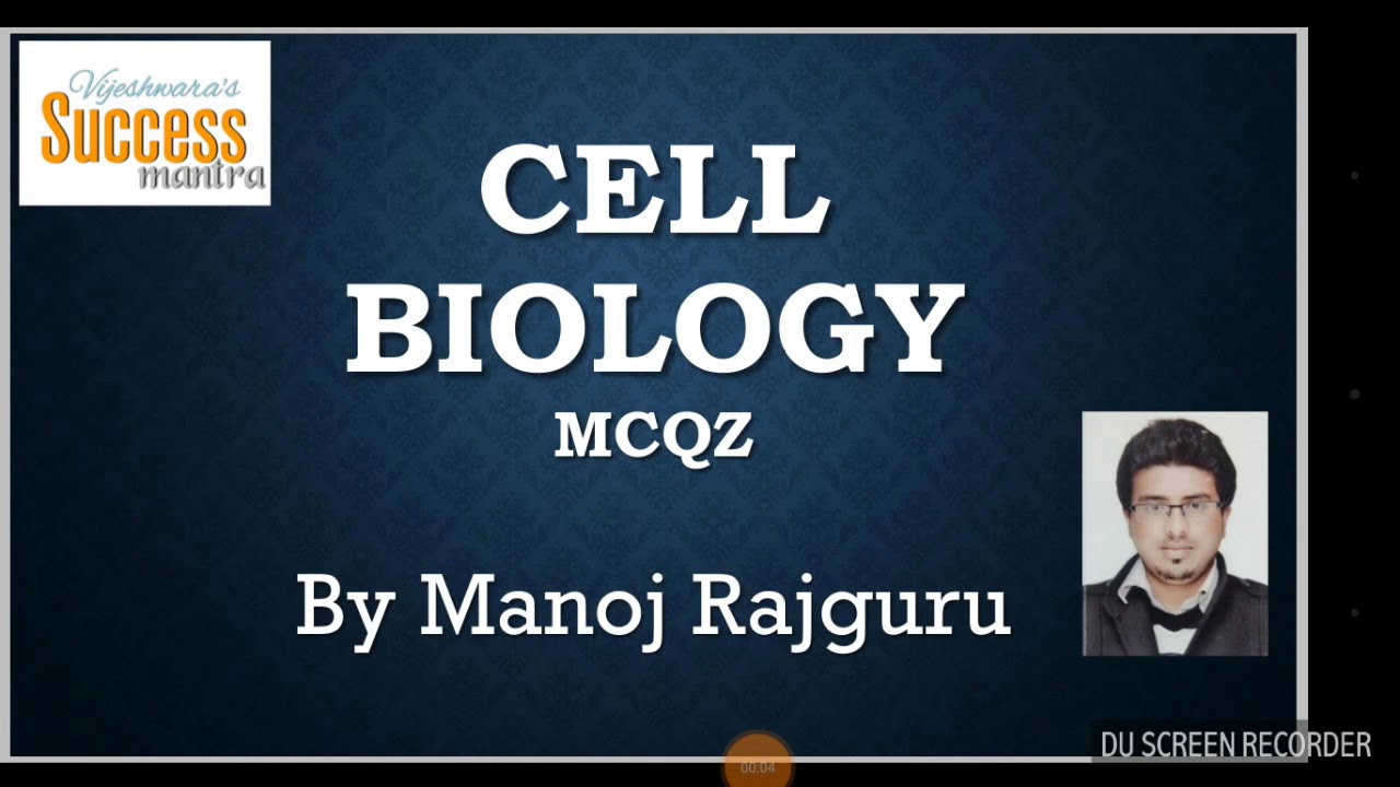Cell Biology-by Manoj Rajguru - YouTube